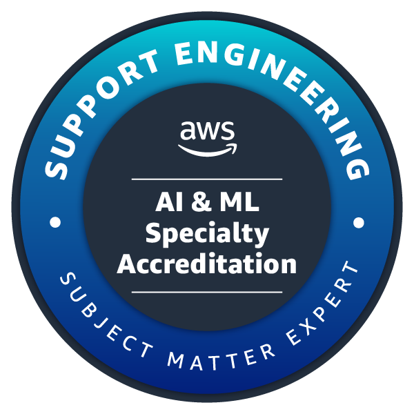AI & ML Specialty Subject Matter Expert - Credly