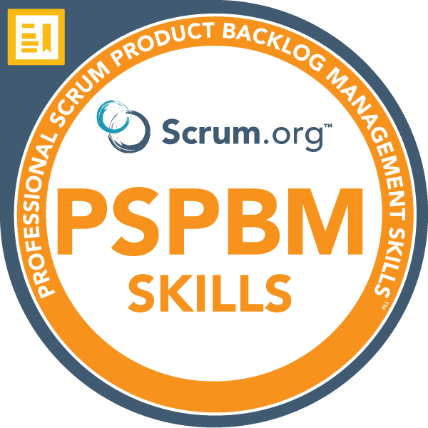 Professional Scrum Product Backlog Management Skills - Credly
