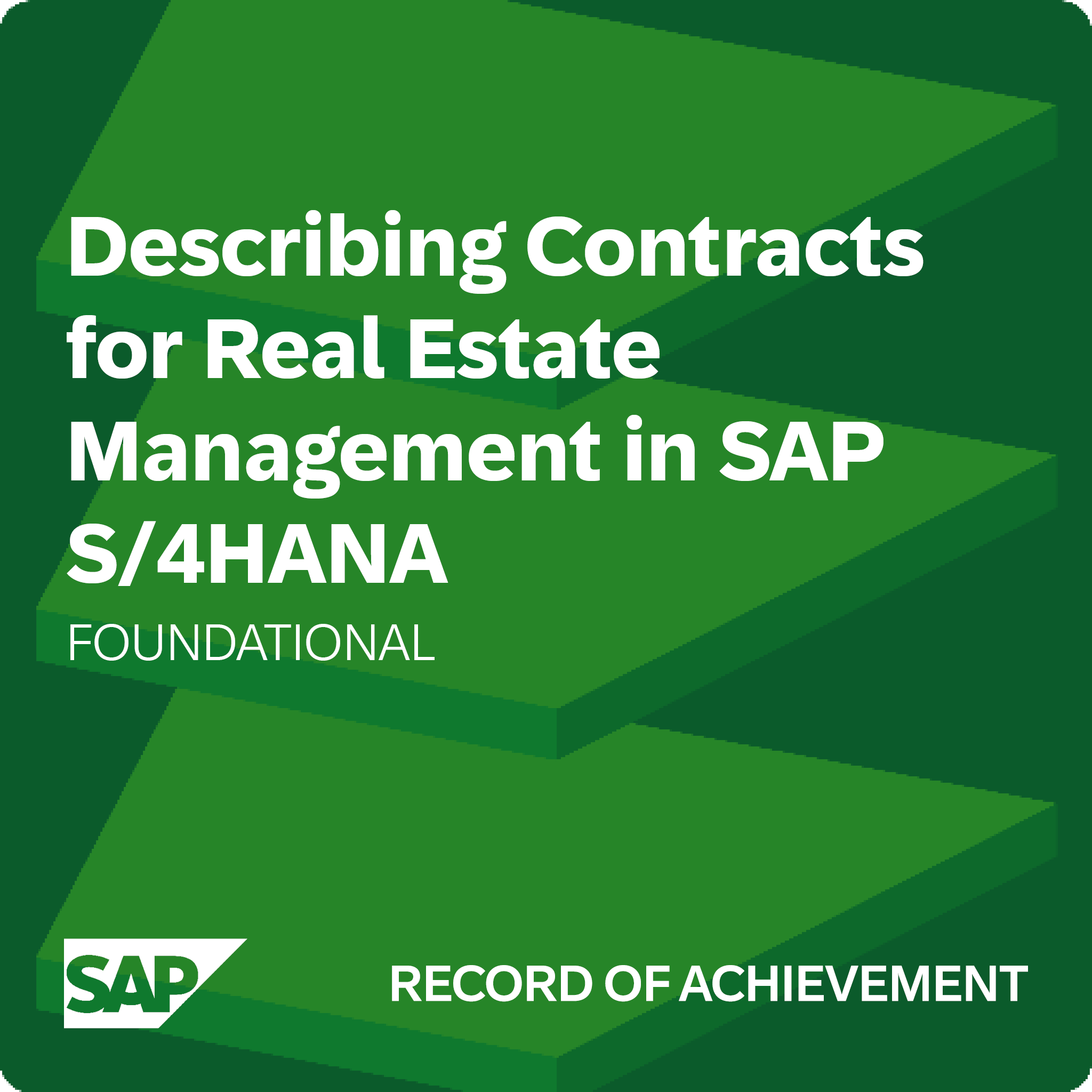Describing Contracts for Real Estate Management in SAP S/4HANA - Record ...