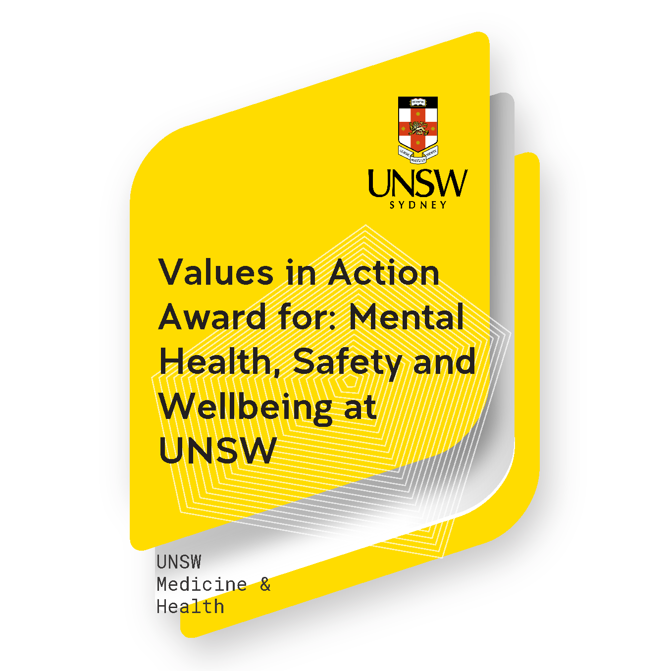 Values in Action Award for: Mental Health, Safety and Wellbeing at UNSW ...