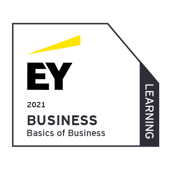 EY Business - Basics of Business - Learning (2021) - Credly