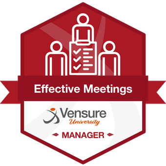Manager Badge: Effective Meetings - Credly