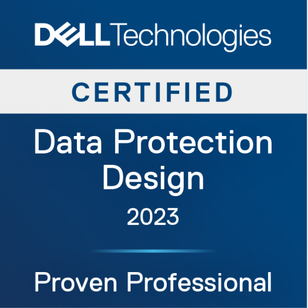 Dell Data Protection Design 2023 - Credly