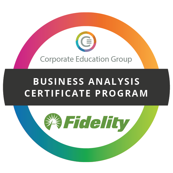 Fidelity Business Analysis Certificate Program - Credly