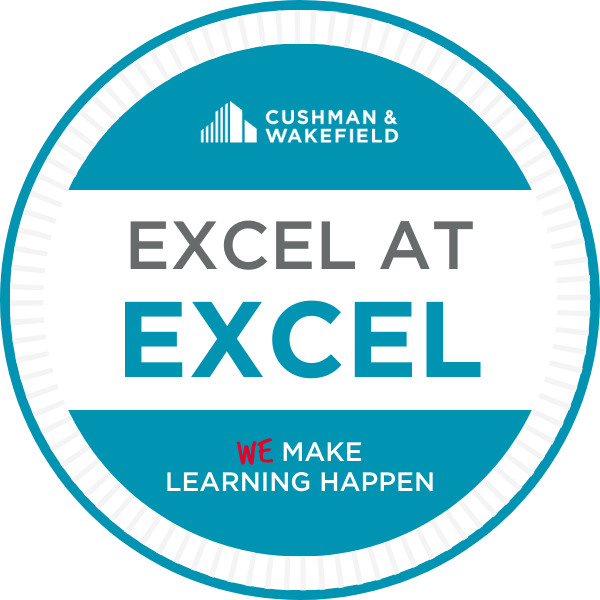 Excel at EXCEL - Credly