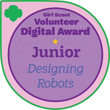 GS STEM Volunteer Junior Robotics 2 - Designing Robots - Credly