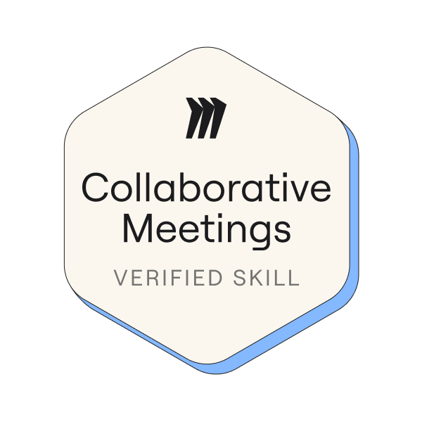 Collaborative meetings - Credly