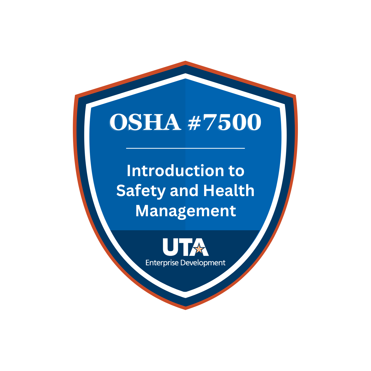 OSHA #7500 Introduction to Safety and Health Management - Credly