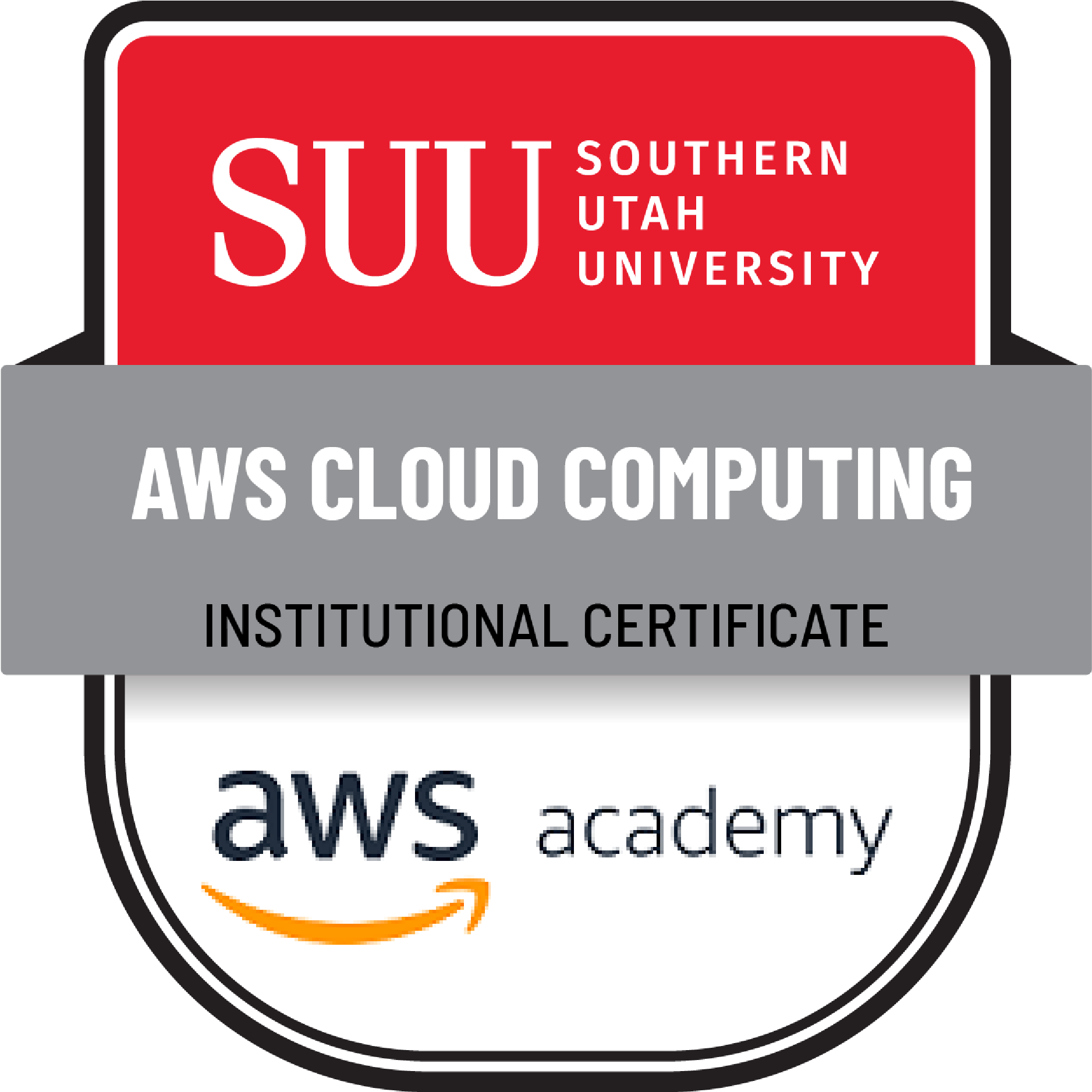 Amazon Web Services Academy Cloud Foundation Certificate - Credly