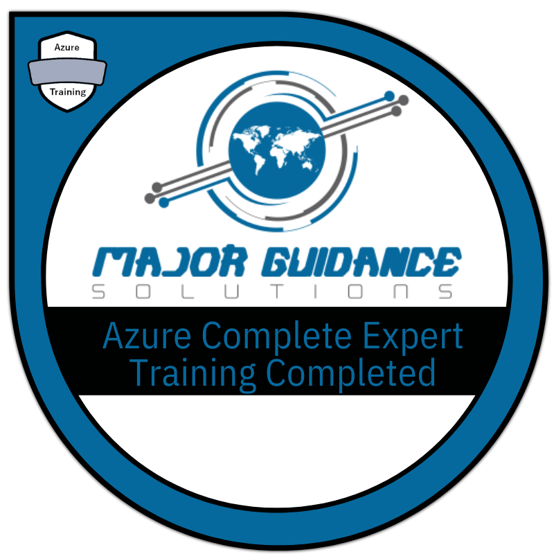 Azure Expert Training Graduate - Credly