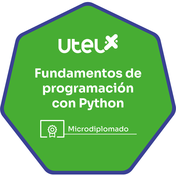 MicroDiplomado Fundamentos de programación con Python - Credly