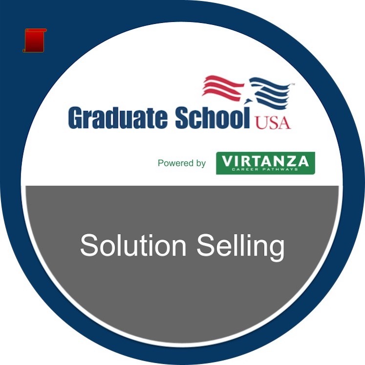 Solution Selling Certificate - Credly