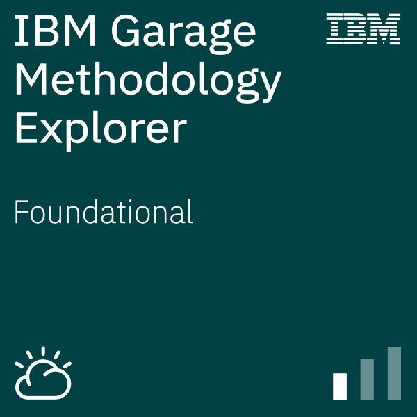 IBM Garage Methodology Explorer - Credly