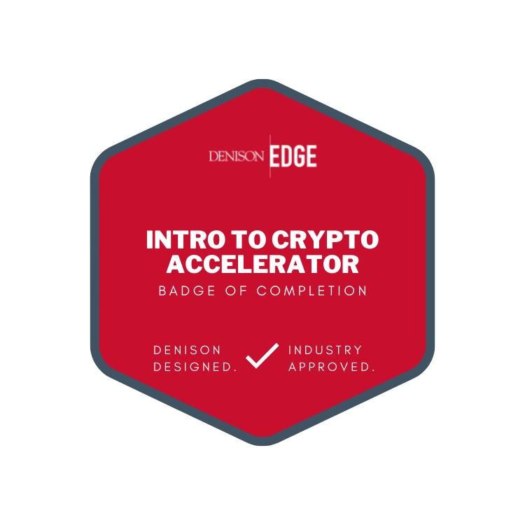Intro to Crypto Accelerator - Credly
