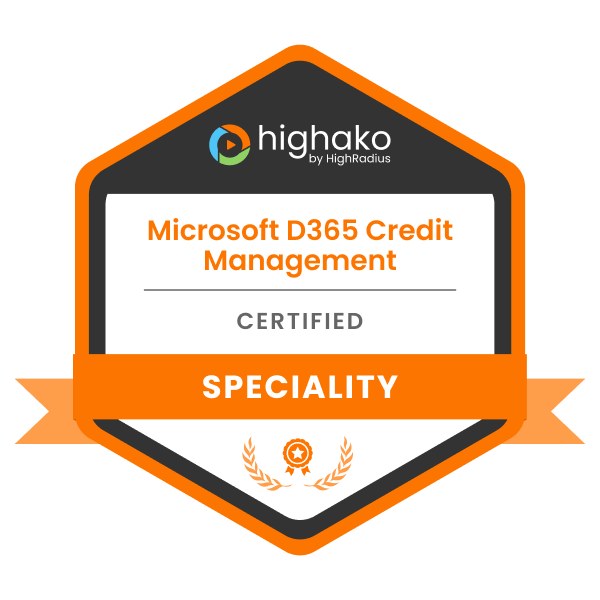 Microsoft D365 Credit Management - Credly