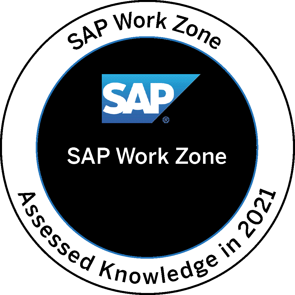 SAP Work Zone 2021 - Credly