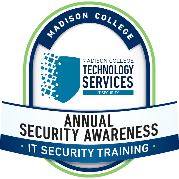 Annual Security Awareness Training 2023 - Credly