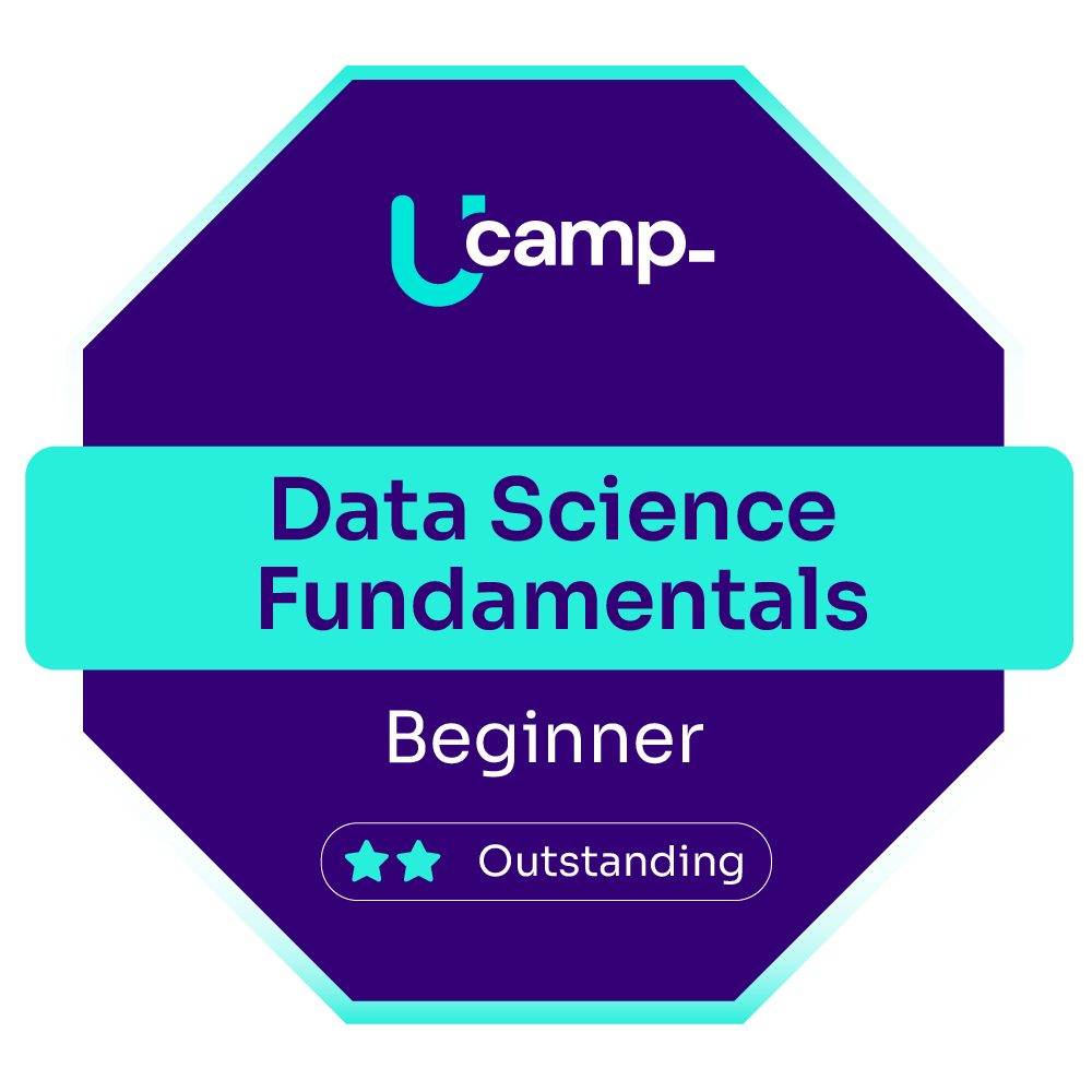 Data Science Fundamentals - Outstanding - Credly