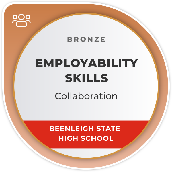 Bronze Collaboration Badge - Credly
