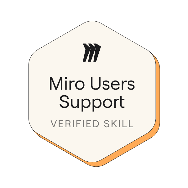 Miro users support - Credly