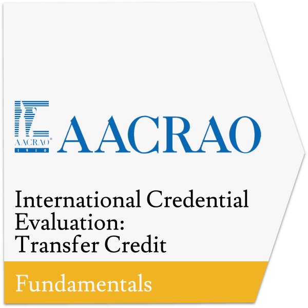International Credential Evaluation: Transfer Credit - Credly