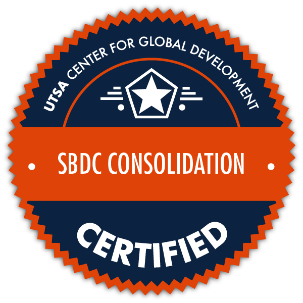 UTSA Center for Global Development: SBDC Consolidation - Credly