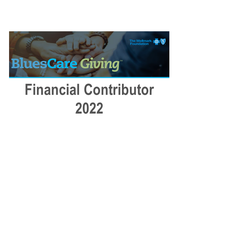 BluesCareGiving 2022 Financial Contributor - Credly