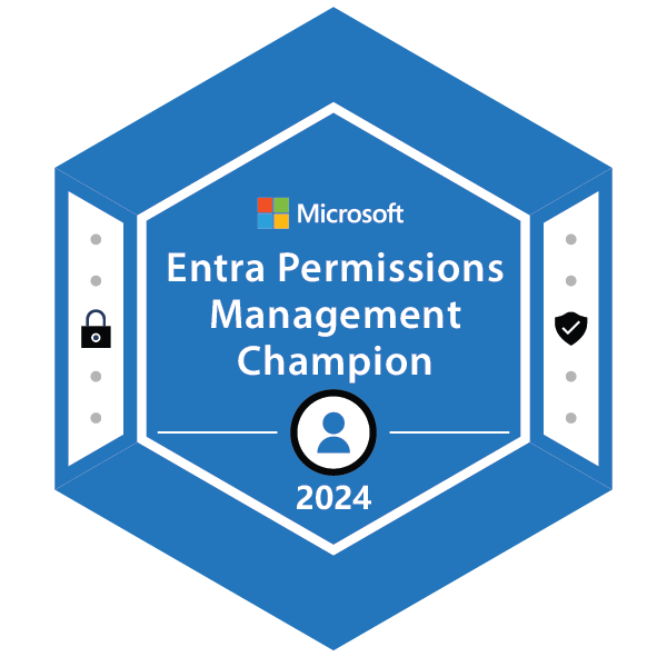 Entra Permissions Management Champion - 2024 - Credly
