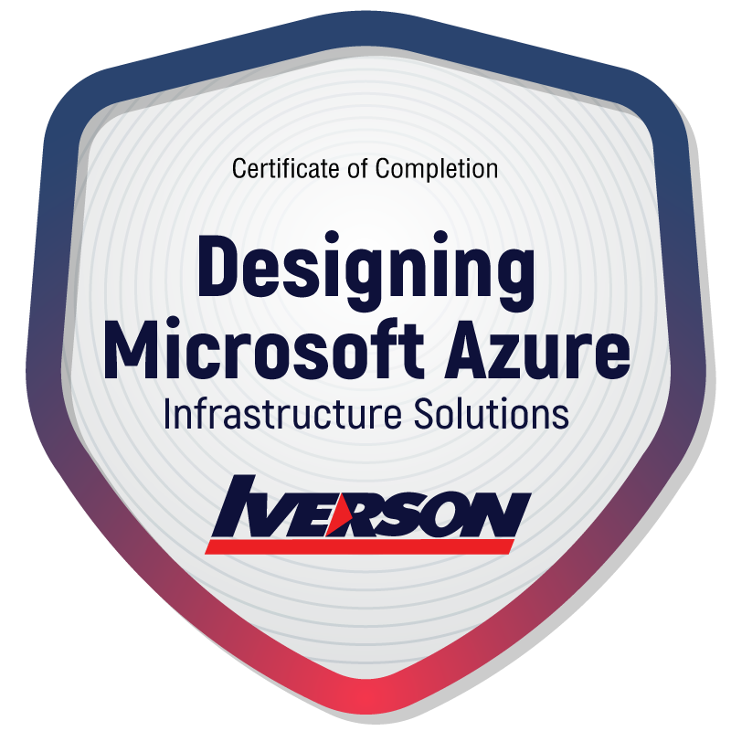 Designing Microsoft Azure Infrastructure Solutions - Credly