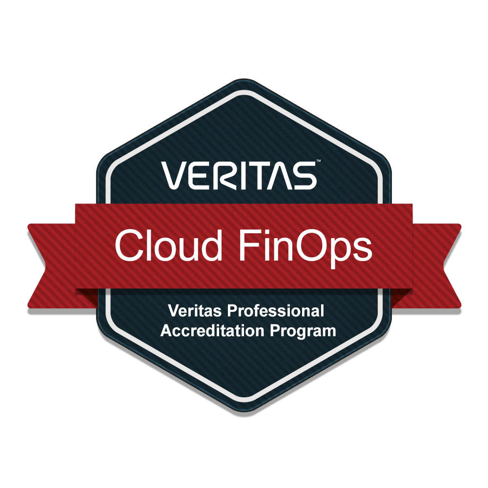 Veritas Cloud FinOps - Credly