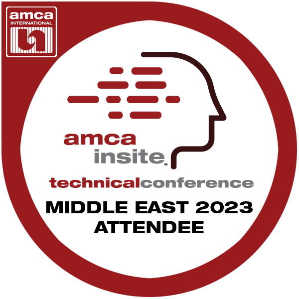 Middle East AMCA insite Technical Conference 2023 - Credly