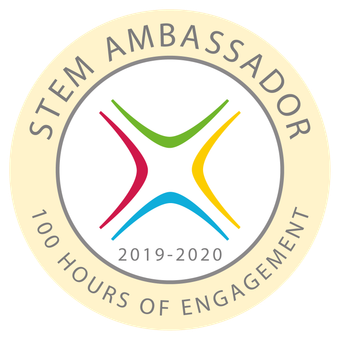 STEM Ambassador 100 hours of engagement 2019/2020 - Credly