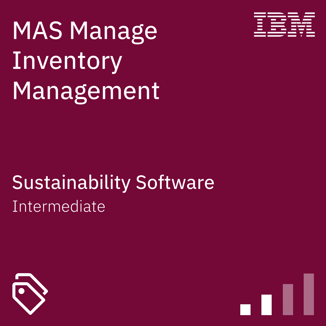 Maximo Application Suite Manage Inventory Management - Credly
