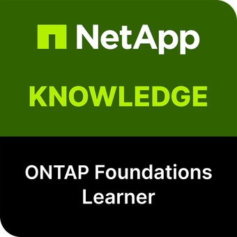 ONTAP Foundations Training - Credly