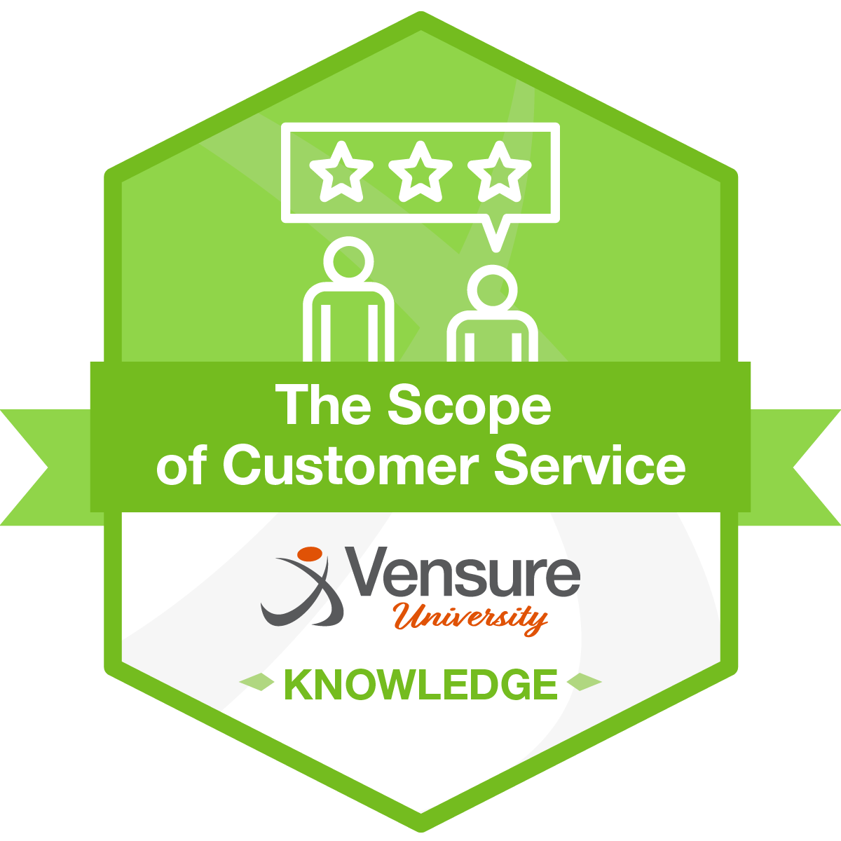 Knowledge Badge: The Scope of Customer Service - Credly