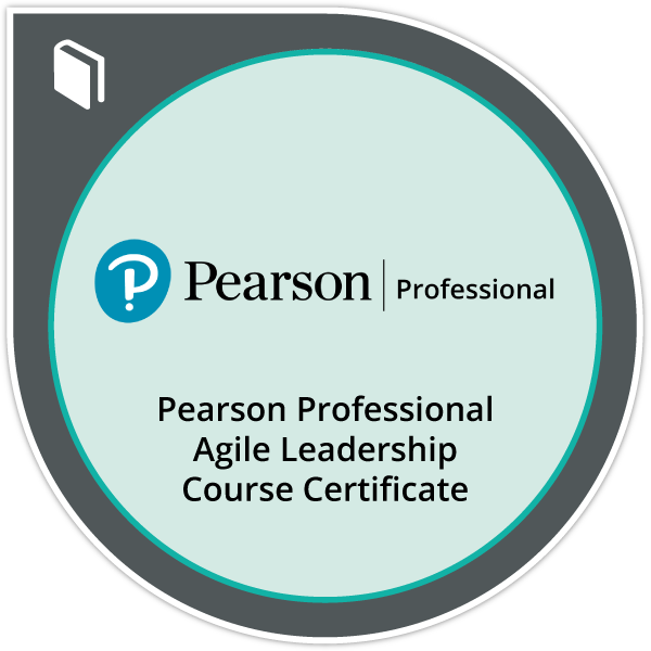 Pearson Professional Badge for Agile Leadership Course - Credly