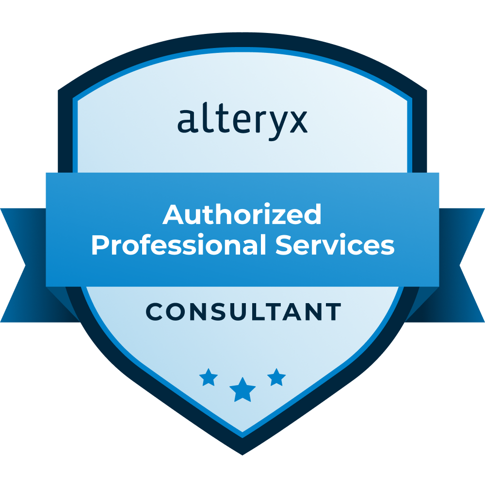 Alteryx Professional Services Consultant - Credly