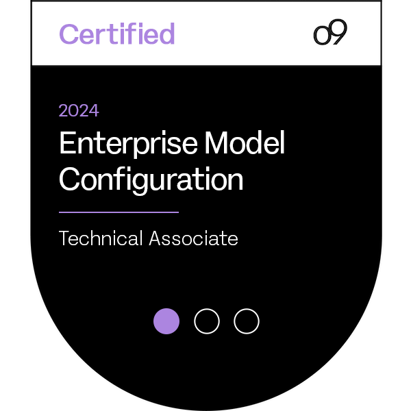 Enterprise Model Configuration - Technical Associate - Credly