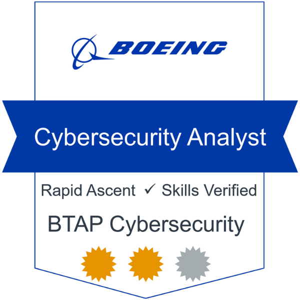 Cybersecurity Analyst - Credly