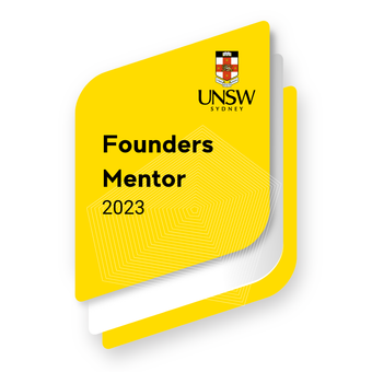 UNSW Founders Mentor 2023 - Credly