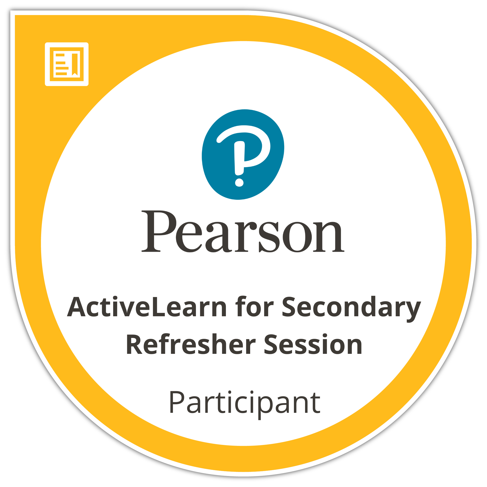 ActiveLearn for Secondary Refresher Session - Credly
