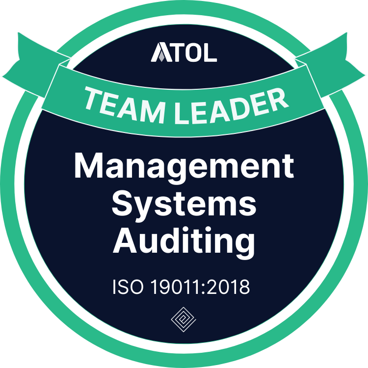 Management Systems Audit Team Leader (ISO 19011:2018) - Credly
