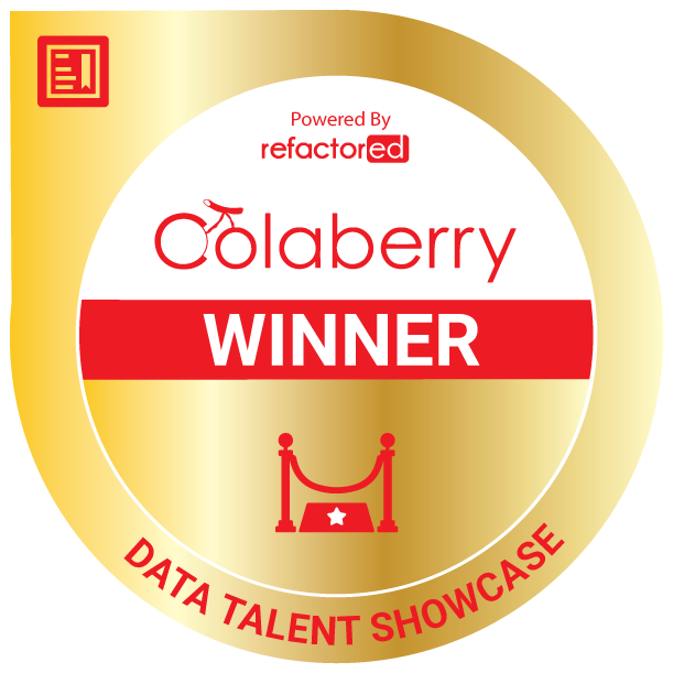Data Talent Showcase - Winner - Credly
