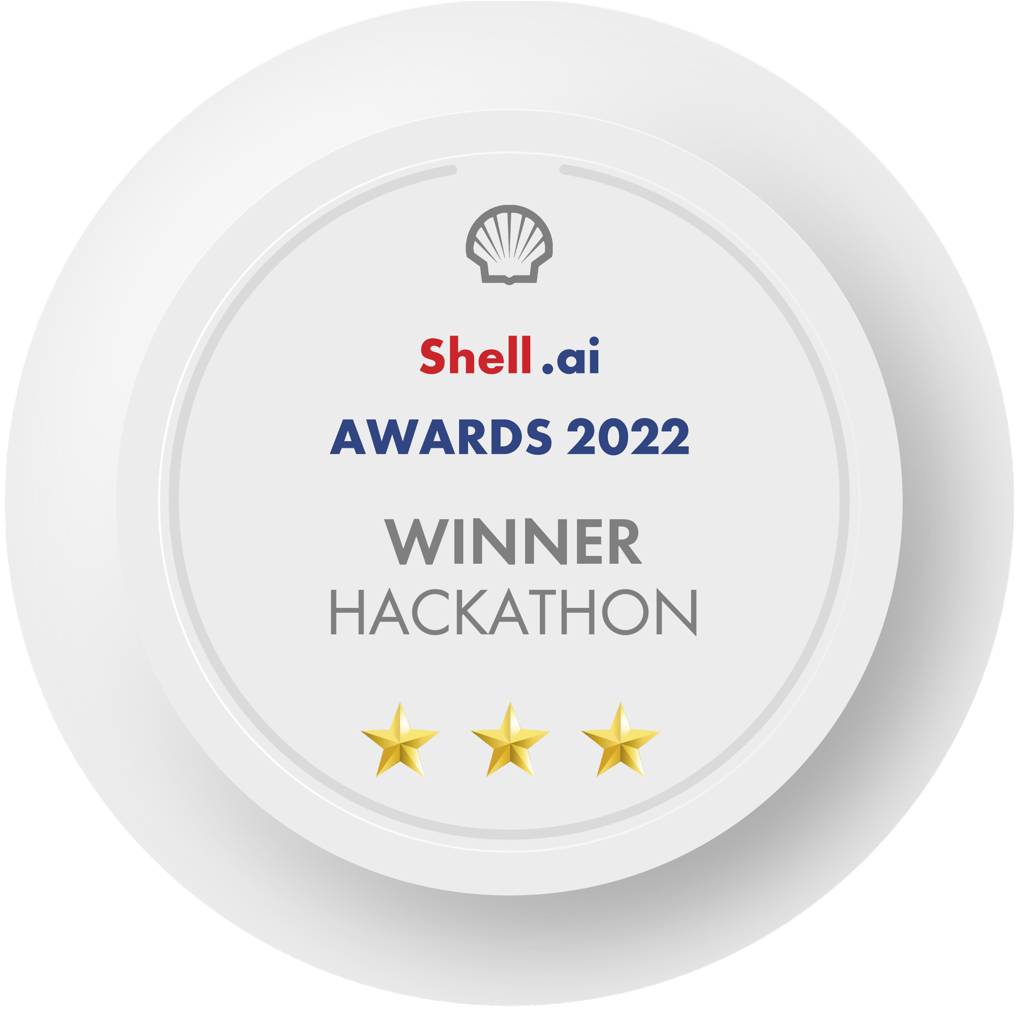 Shell.ai Awards 2022|Hackathon - Winner - Credly