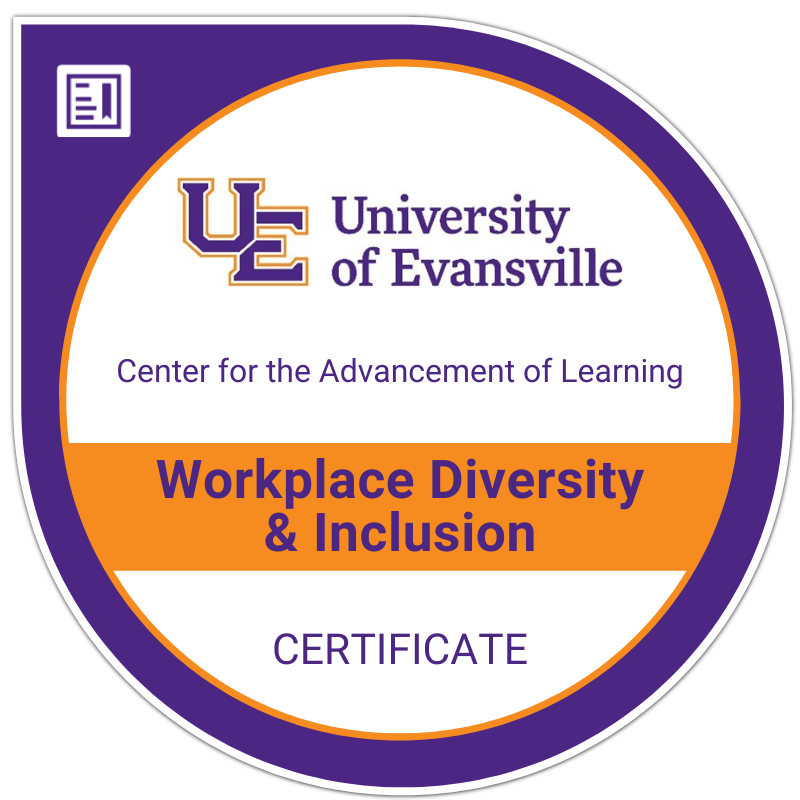 Certificate in Workplace Diversity & Inclusion - Credly