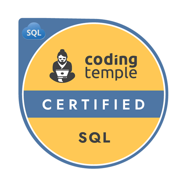 SQL Certified - Credly