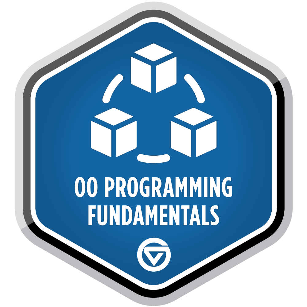 Object-Oriented Programming Fundamentals Badge - Graduate - Credly