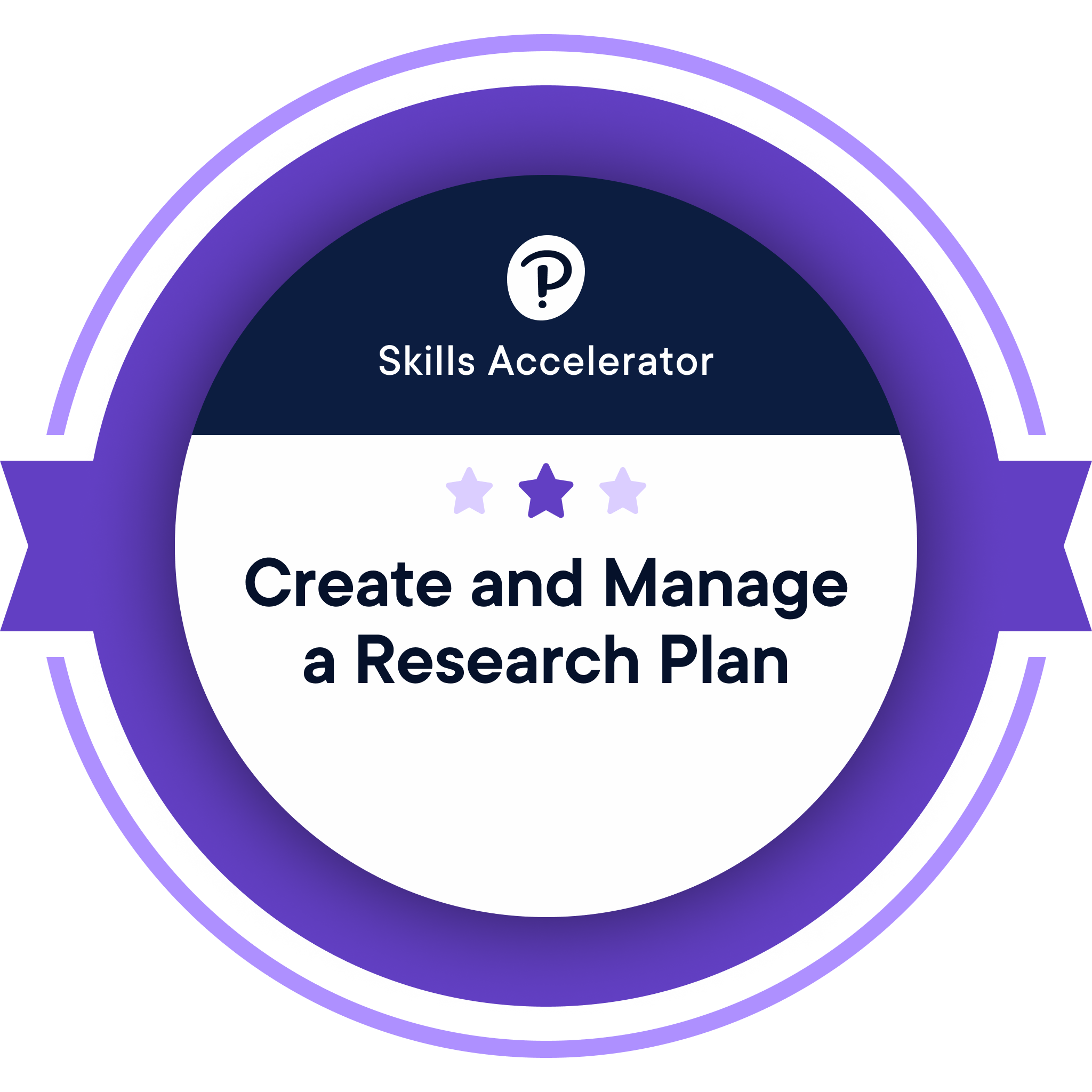 Create and Manage a Research Plan - Credly