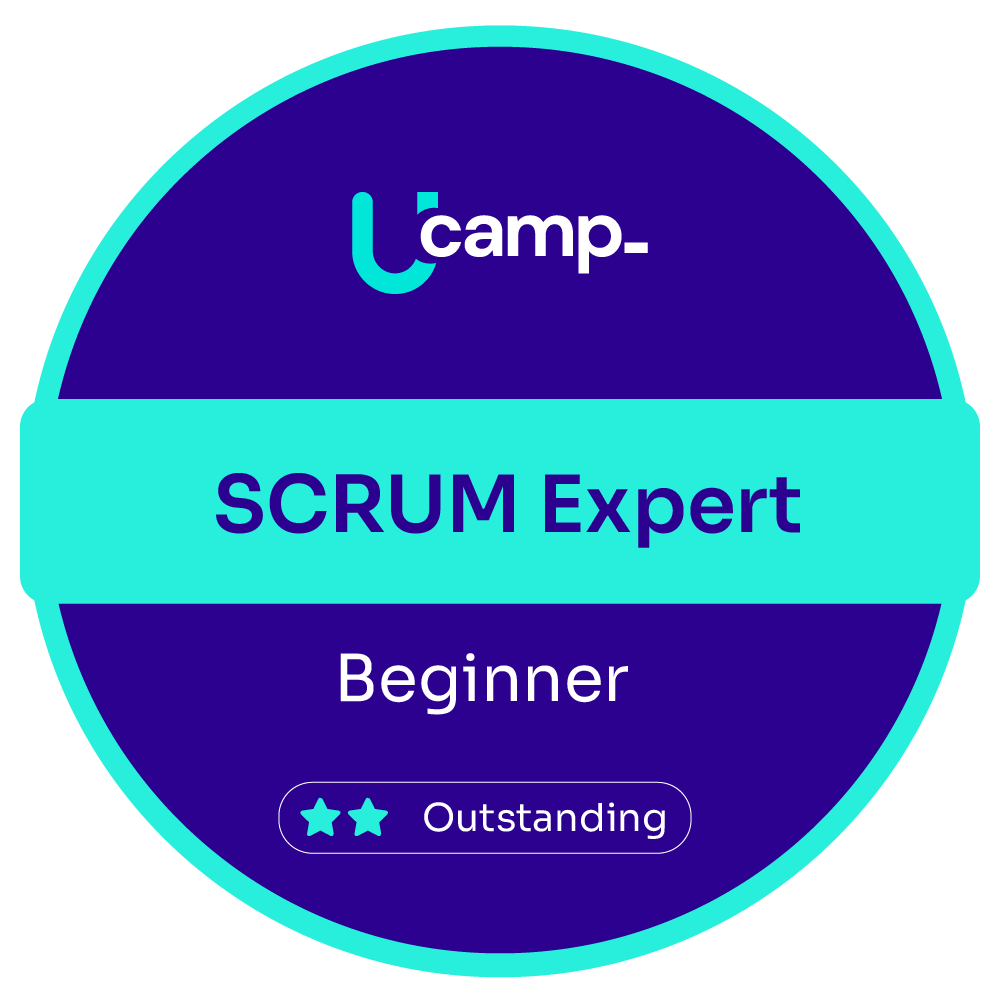 SCRUM Expert - Outstanding - Credly