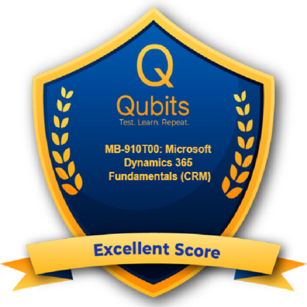 MB-910T00: Microsoft Dynamics 365 Fundamentals (CRM) - Credly